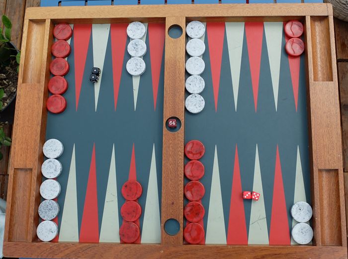 Dal Negro backgammon board